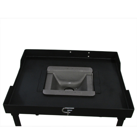 30" Shop Coal Forge | Dumping Ashgate, 30" Wide Hearth Pan