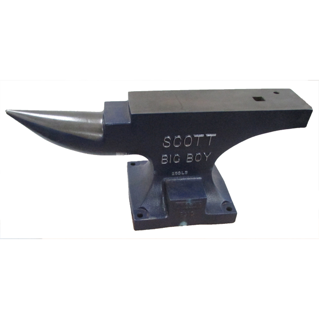250 lbs. Scott Big Boy Anvil-centaurforge.com