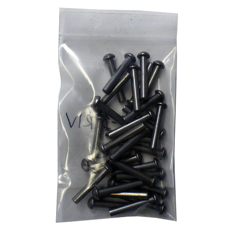 1/4 x 1-1/2 Steel Annealed Button Head Rivets-centaurforge.com