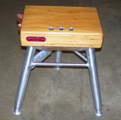 Cliff Carroll Anvil Stump-centaurforge.com